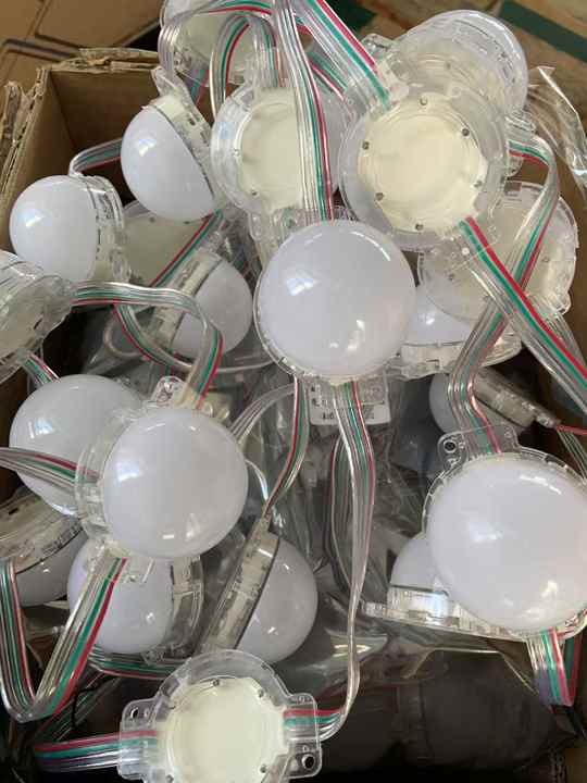 PILEDS 50mm RGB LED Pixel Point Light IP67 Waterproof Outdoor Landscape ...