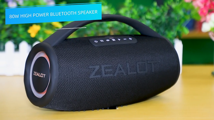 ZEALOT S97 80W Speakers - Portable Waterproof Audio Player