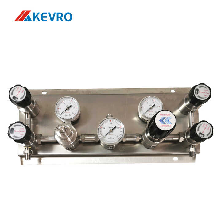 Stainless Steel Semi-Automatic Changeover Panel Gas Manifold System ...