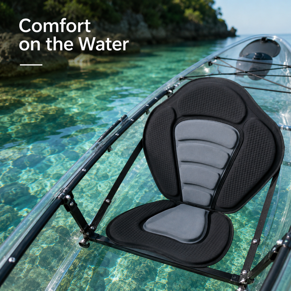 Custom Logo Kayak Seat with Thick Padded Back Support Detachable ...