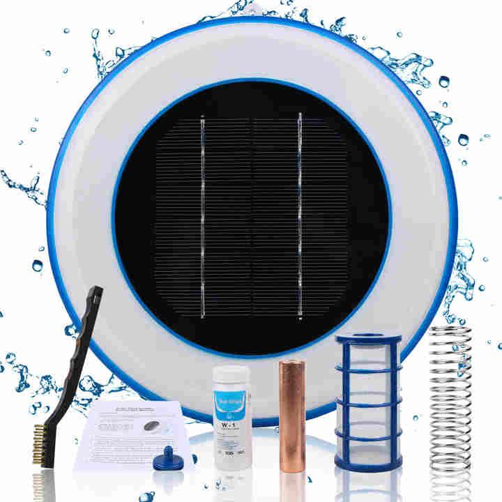 High Precision Portable Solar Ionizer Water Purifier for Pools Solar ...