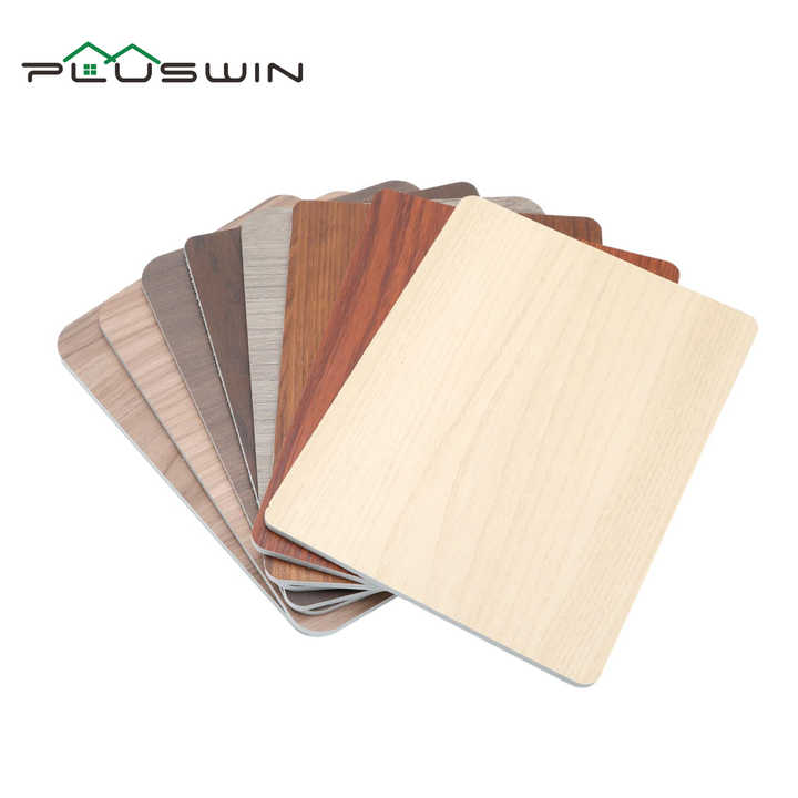 Wood Grain Pvc Sheet Laminated PVC Foam Board China Factory