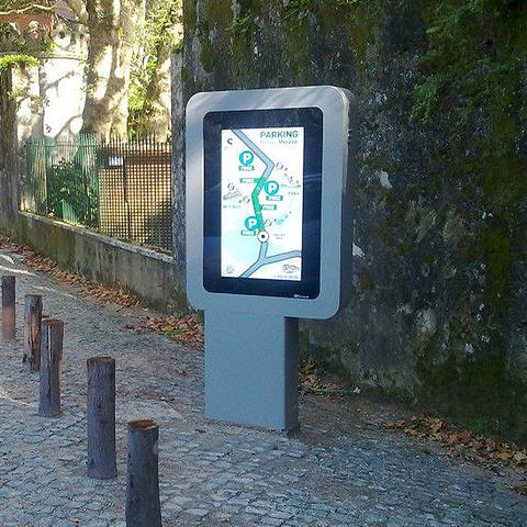 4K Vertical LED LCD Indoor Video Kiosk Restaurant 65 55 Inch