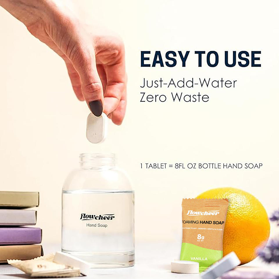 Eco-friendly Oem Fragrance Solid Soap Tablets Hand Clean Disolvable ...