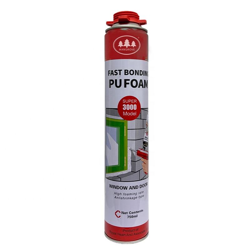 B1 B2 Pu Foam Fire Resistant Retardant Spray Polyurethane Foam 750ml ...