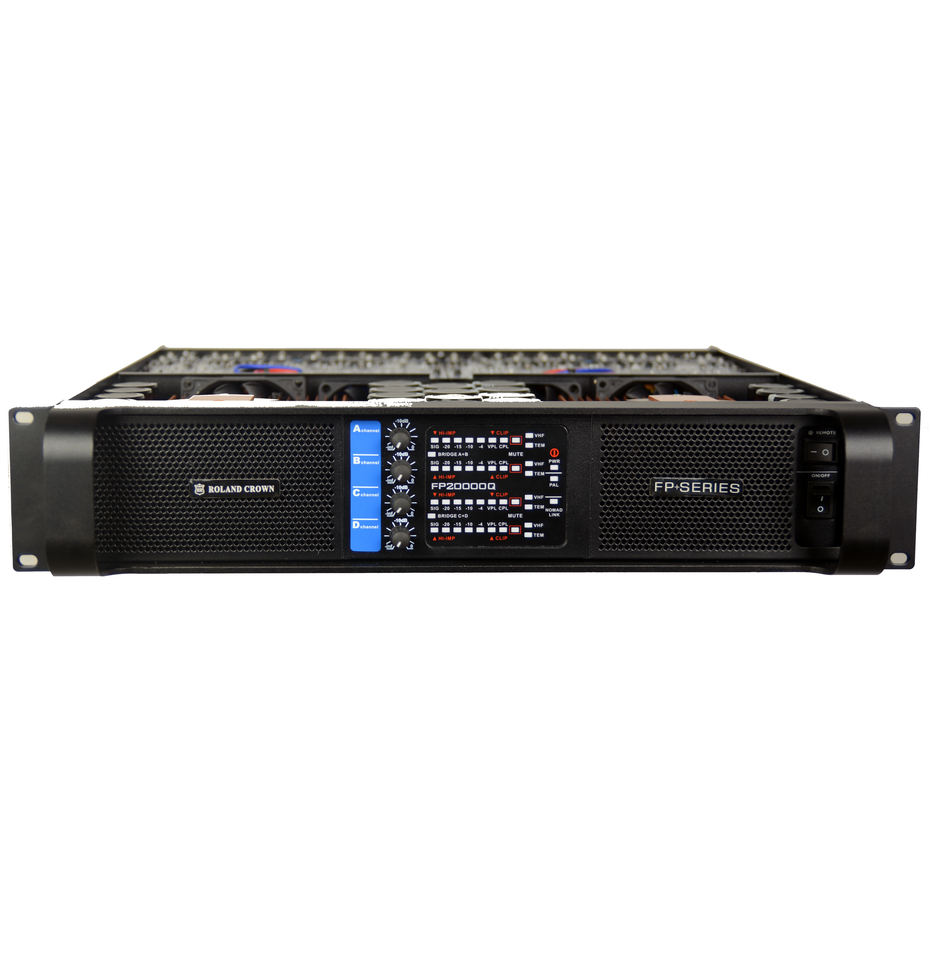 Professional 10000W Power Amplifier FP20000Q - 4 Channels Audio ...