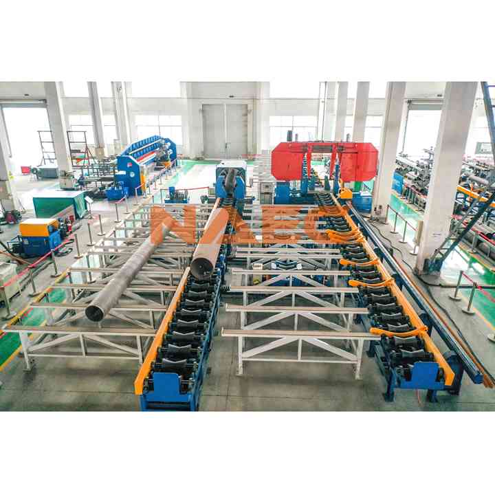 Customizable Automatic Conveyor System for Pipe Spools