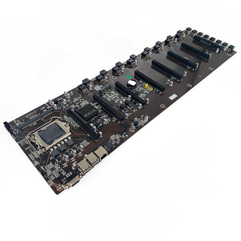 Machine motherboard 8gpu b85 graphics card 8 GPU motherboard LGA1150 ...