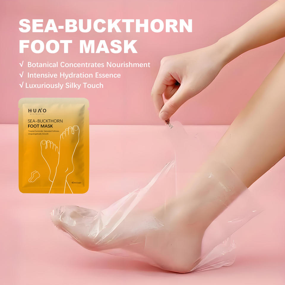 HUAO Natural Organic Foot Peeling Mask Adult Care Whitening Exfoliating ...