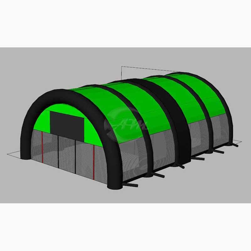 Airtight Design Airdome Inflatable Tunnel Tent for Sale