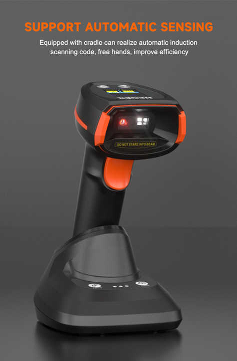 Original Handheld Barcode Scanner Cordless 2d Barcode Scanner Desktop ...