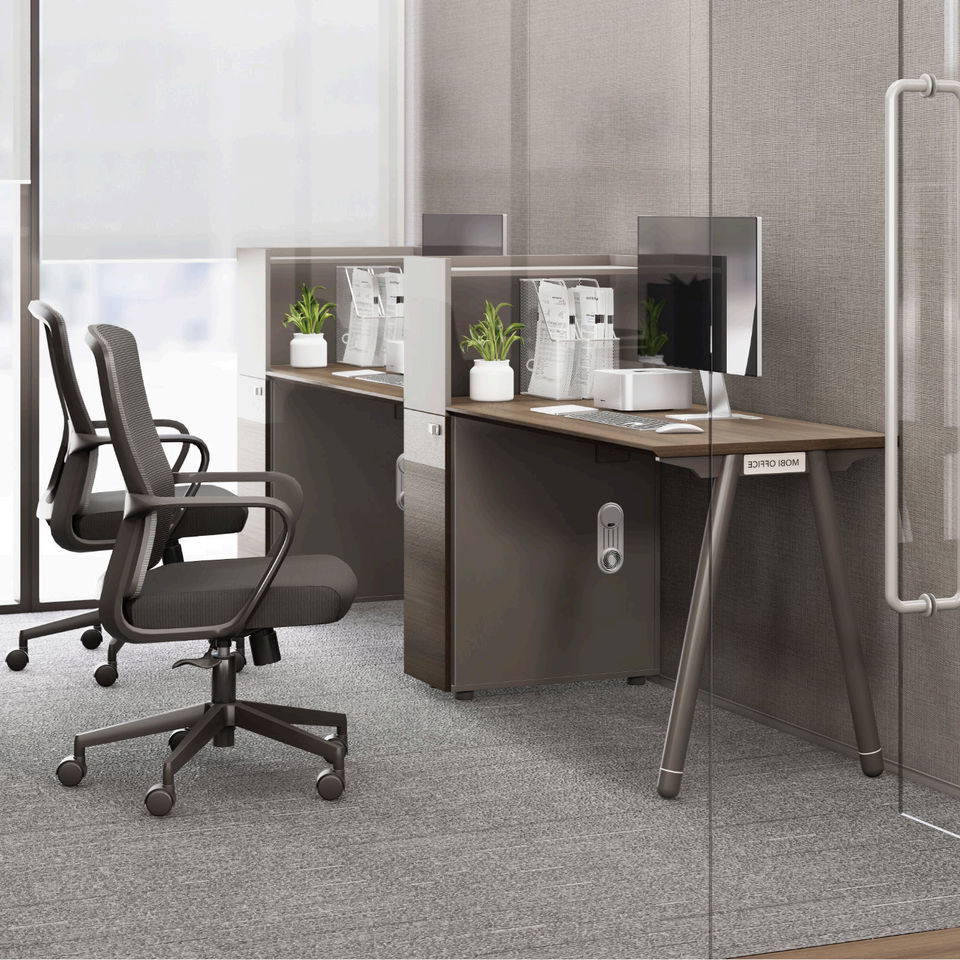 Factory Supply Anti-Deform Modern Office Work Desk Slant Frame Single ...