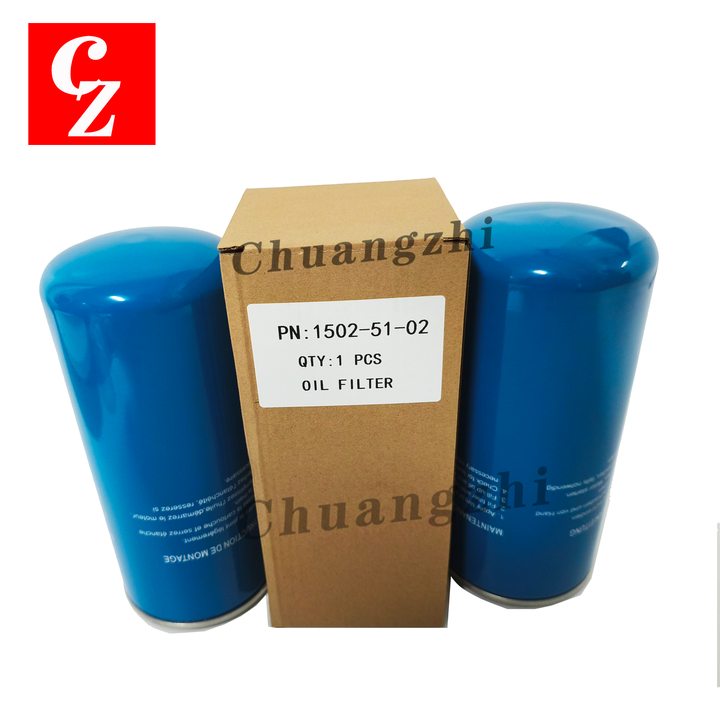 OEM Oil Filter 1502-51-02 for Denair Air Compressor - 1 Year Warranty