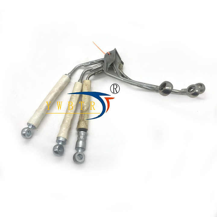 4HF1 NPR Alternator Vacuum Pump Oil Pipe for ISUZU Trucks