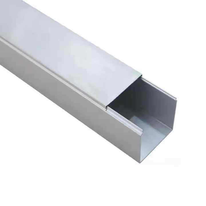 pvc cable trunking duct 100*100 solid small size telephone cable ...