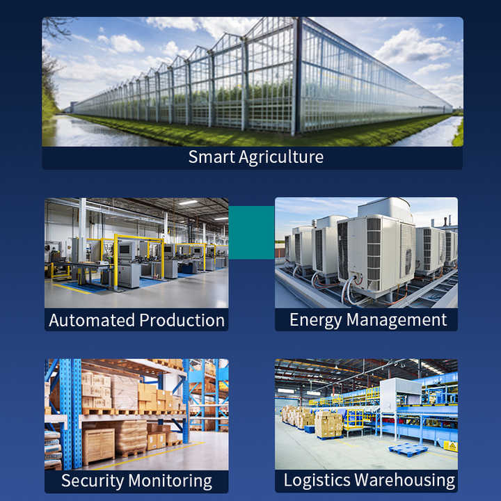 Industrial Rs485 Modbus Io Module With 4 Input 4 Output Ethernet Relay Supports Modbusrtu Tcp