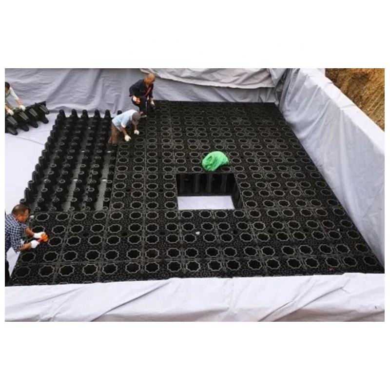 50t Interlocking Stormwater Infiltration Detention Modular Tank, Multi ...