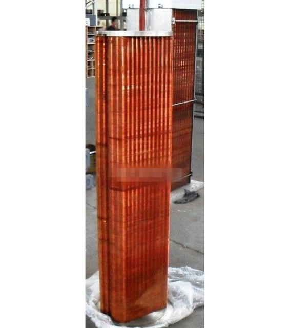 TA6000 Copper Air Compressor Parts Aftercooler Oil Cooler