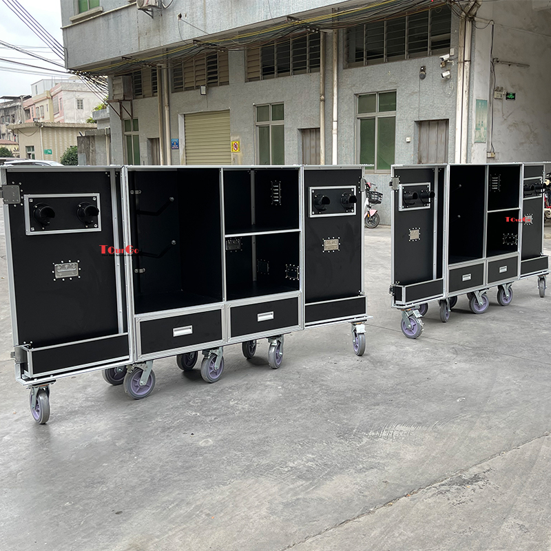 Middle Lockable Aluminum Horse Equipment Storage Flight Case Saddle ...
