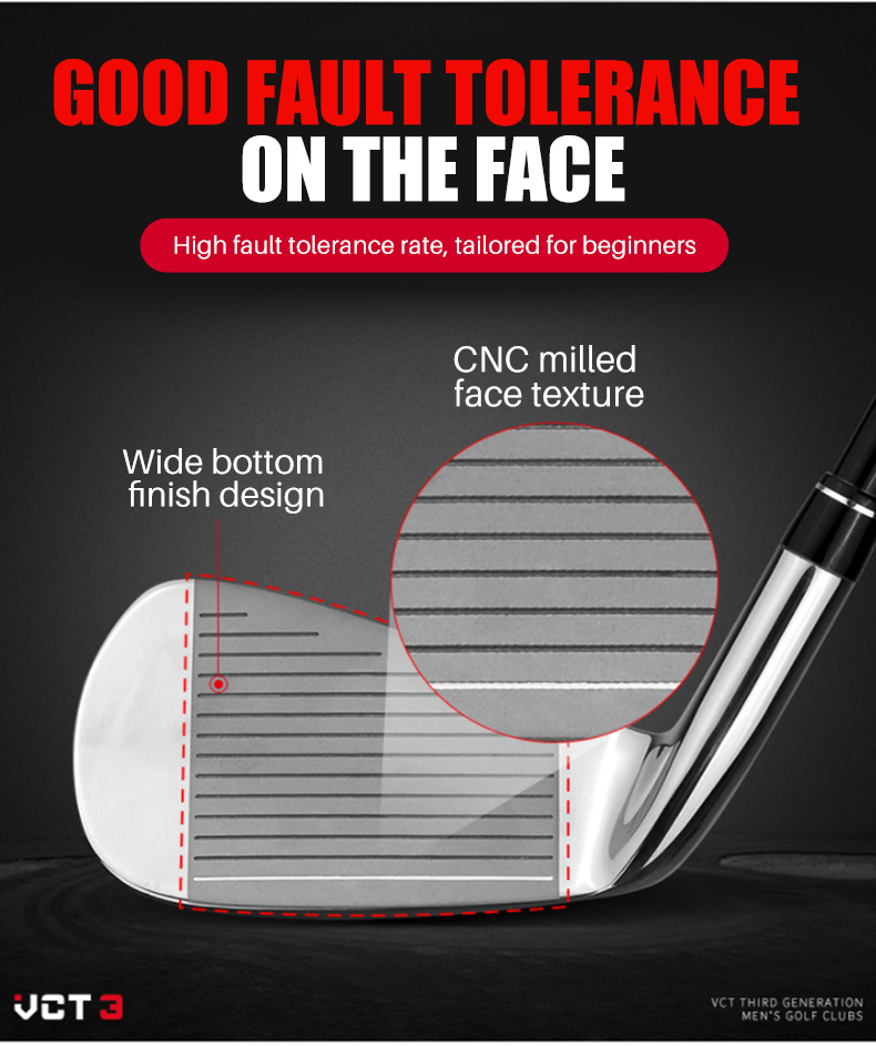 PGM TiG031 China oem cnc steel carbon fiber custom golf club irons set-企业官网