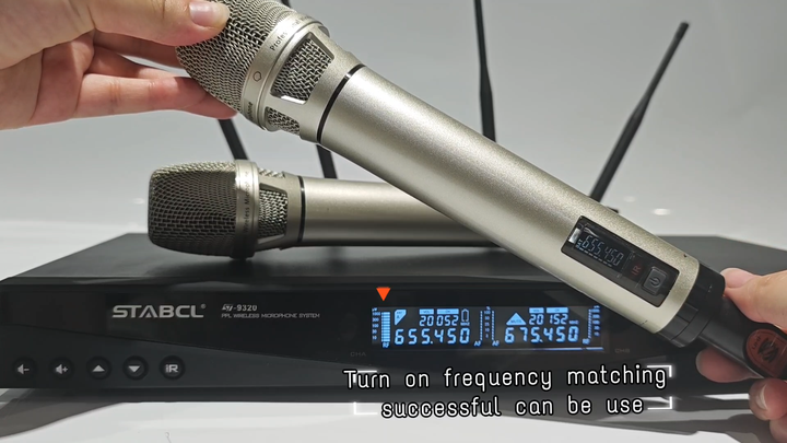 ST-9320 True Diversity Wireless Microphone for Outdoor Singing