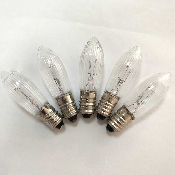 C6 E10 34V3W Candle Bridge Replacement Incandescent Light Bulb for ...