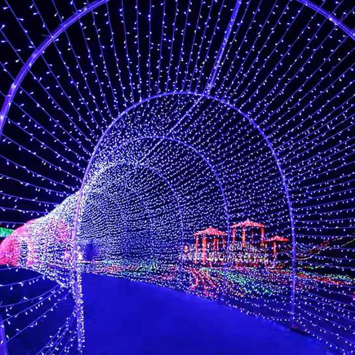 New Wedding Decoration LED Heart Arch Light Outdoor Street Arch ...