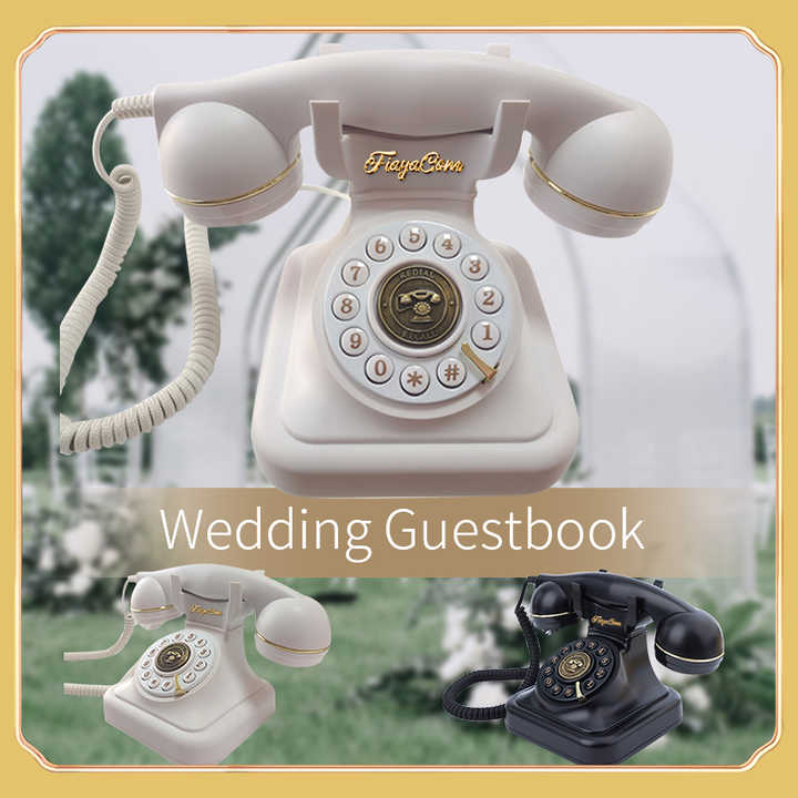 Fiayacom Antique Audio Tape Recorders - Retro Message Confession Telephone