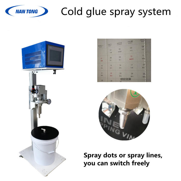 Automatic glue applicator Glue box gun system Cold glue spraying system ...