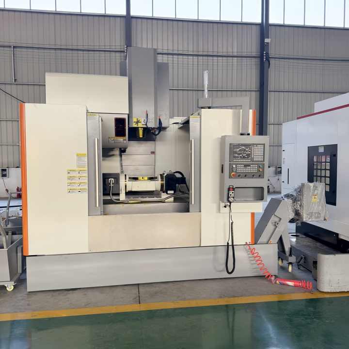High Speed Automatic Metal CNC Milling Machine 5 Axis Vertical Machining Center VMC855 CNC ...