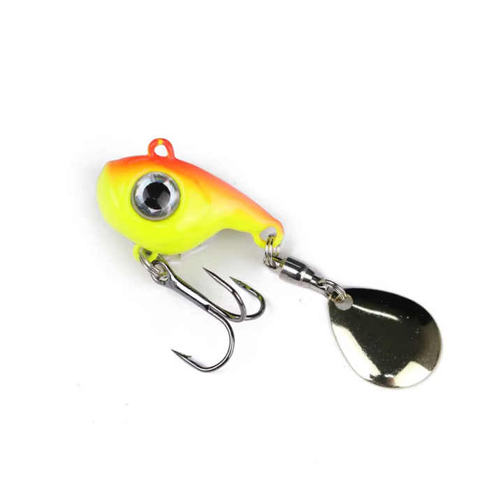 Howell 8g 13g 21g Rotating Metal Vib Hard Spinner Spoon Lure Colorful ...