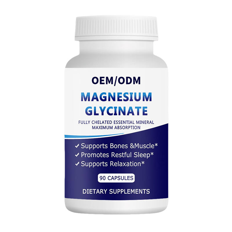 Multiple Magnesium Supplement Capsules for Sleep and Muscle Function ...