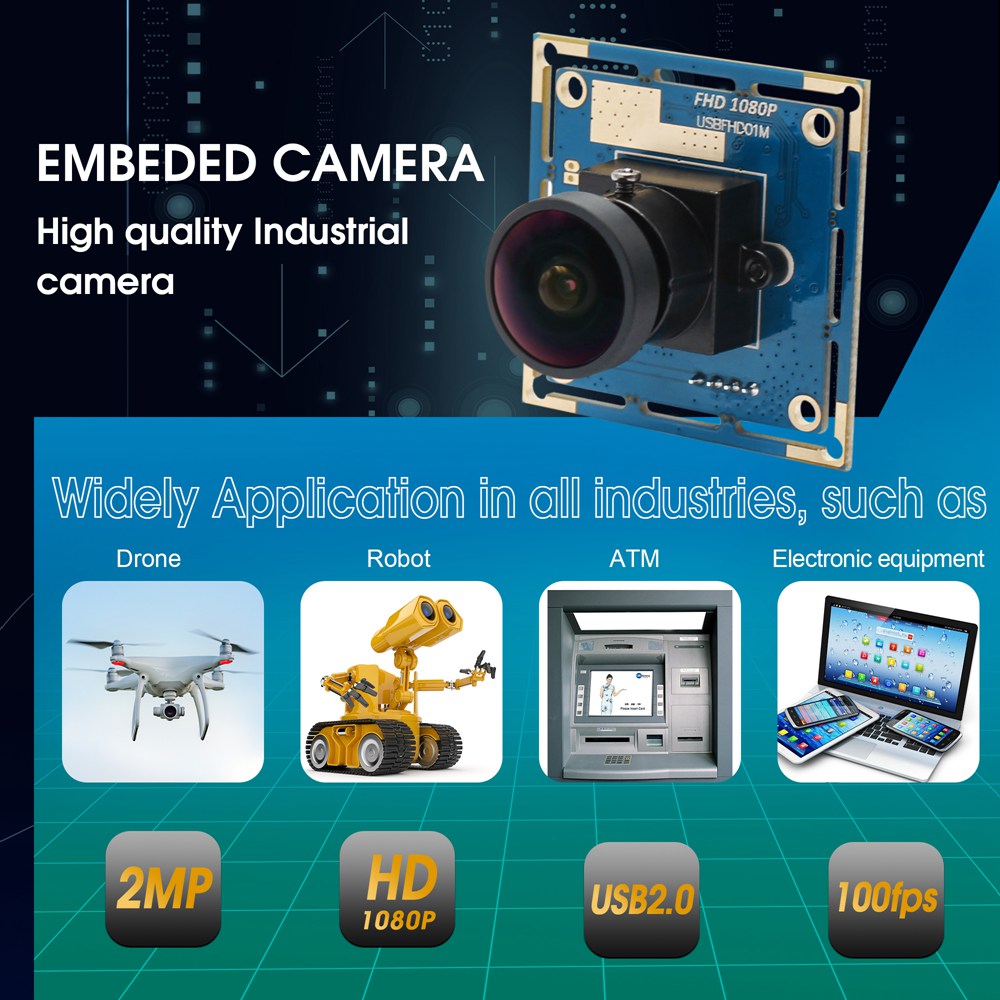 USB2.0 HD UVC Webcams - High Quality for PC & Android