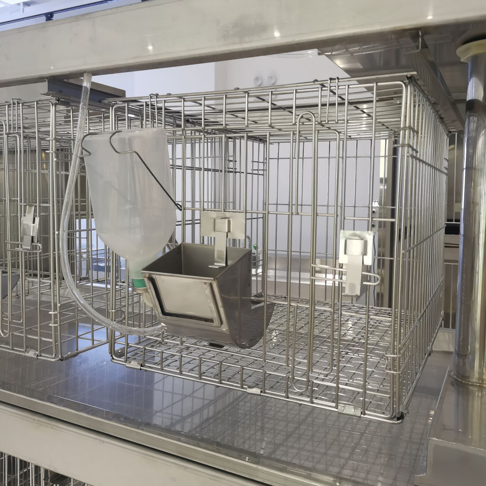 High Quality Lab Cages - Durable Stainless Steel Monkey and Rabbit Cages