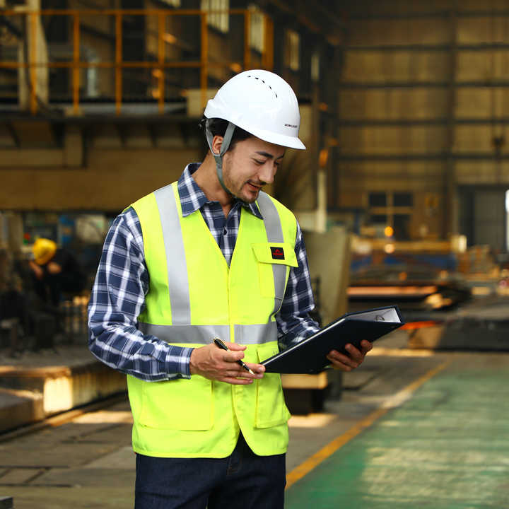 Customized Work Clothes Vest Reflective Hi Vis Work Clothing Fire Retardant Workwear Vest ...