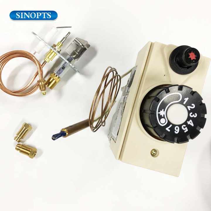 Gas Fireplace Safety Temperature Controller Thermostat Valve