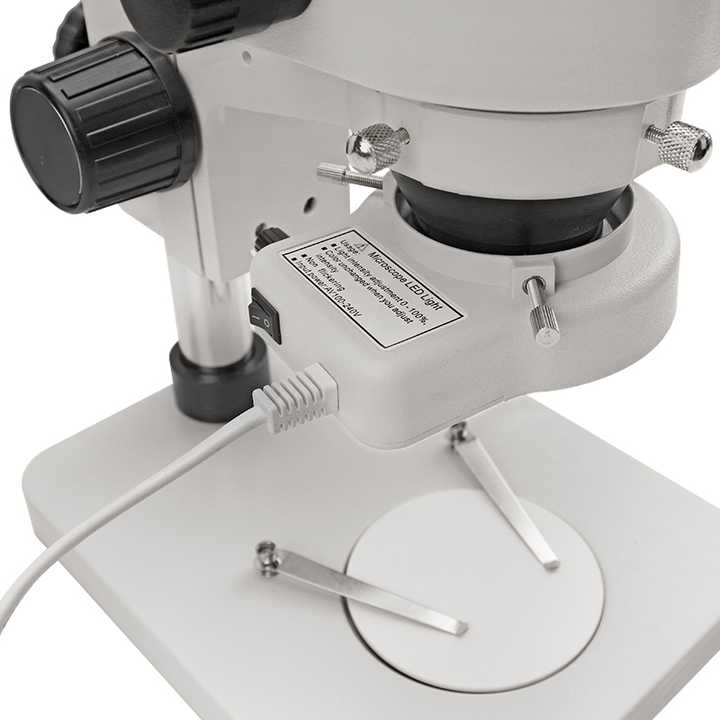 SZM45-B1 Stereo Zoom Binocular Microscope with Light LED Lamp Magnification 7-45x| Alibaba.com