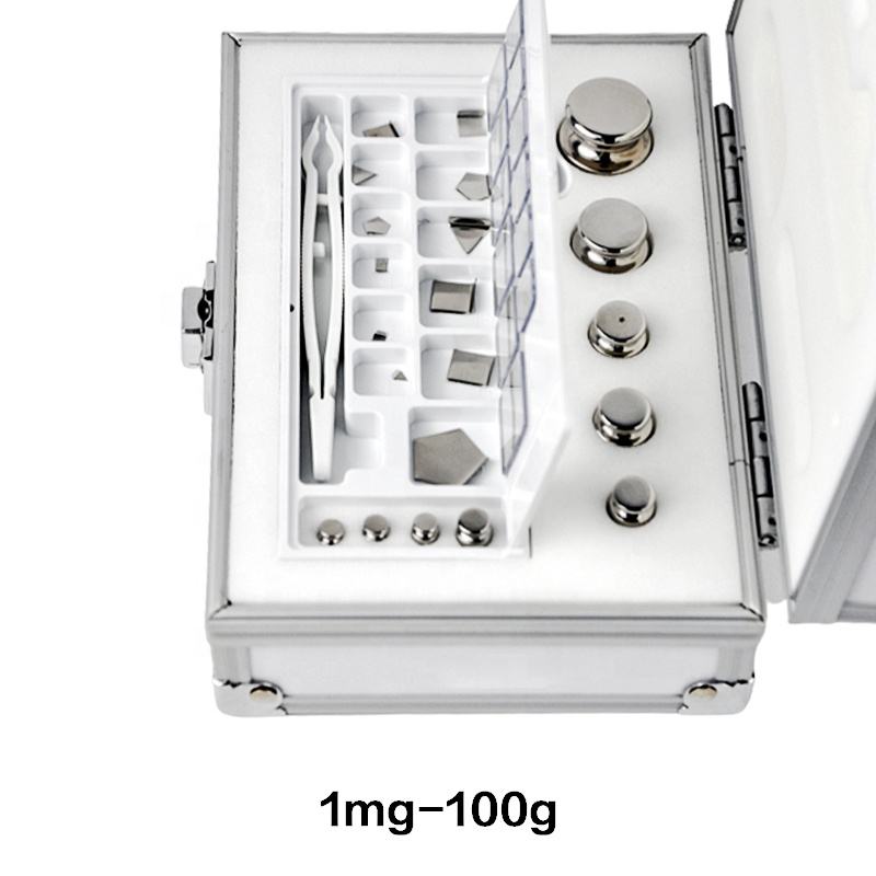 Laboratory Non-magnetic SUS 1mg-100g Laboratory Weight Kit for ...