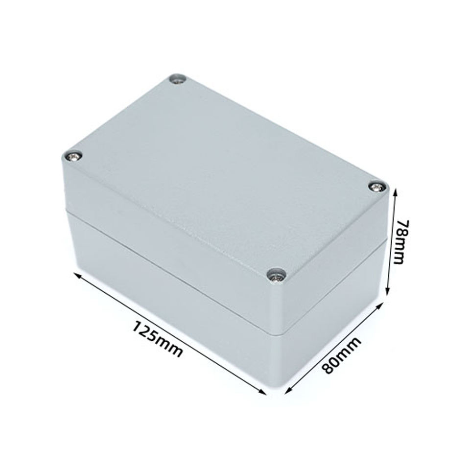 125*80*78mm Outdoor Aluminum Waterproof Project Box Custom Enclosure ...