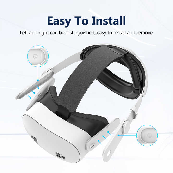 2024 Comfort Head Strap Elite Strap VR Headstrap VR Accessories for ...