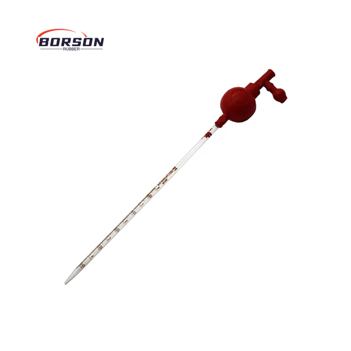 3 Valves Natural Rubber Safety Pipette Fillers Lab Safe Pressure ...