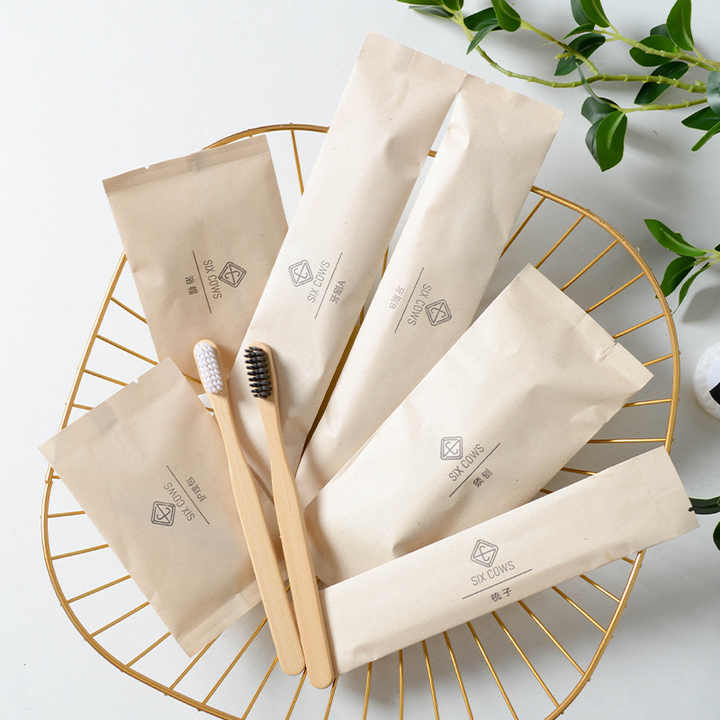 Hotel Supplies Eco Friendly Dental Hygiene Kit Bathroom Disposable ...