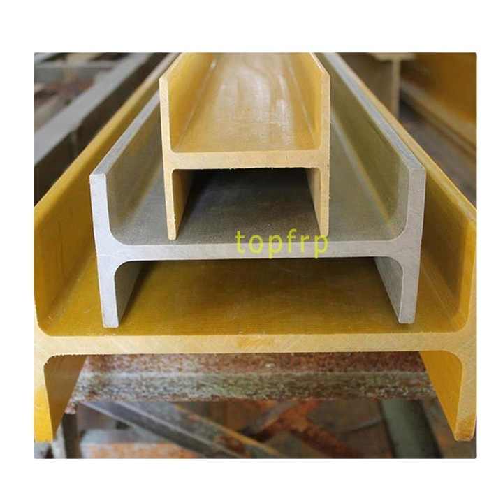 Construction Fiberglass - Durable FRP Beams for I Shape