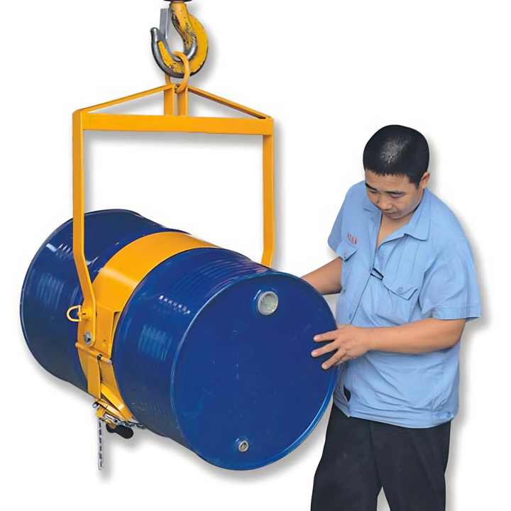 LM800 Mechanical Drum Crane - Efficient Oil Barrel Lifting