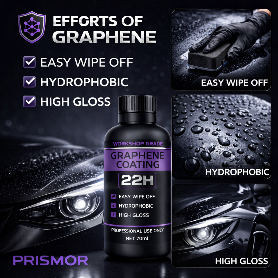 GRAPHONEX Prismor 22H Graphene Coating Car Polish Quick Application ...