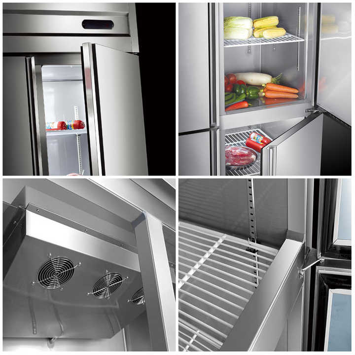 4 Doors Upright Freezer 1000L - Efficient Cooling Solutions