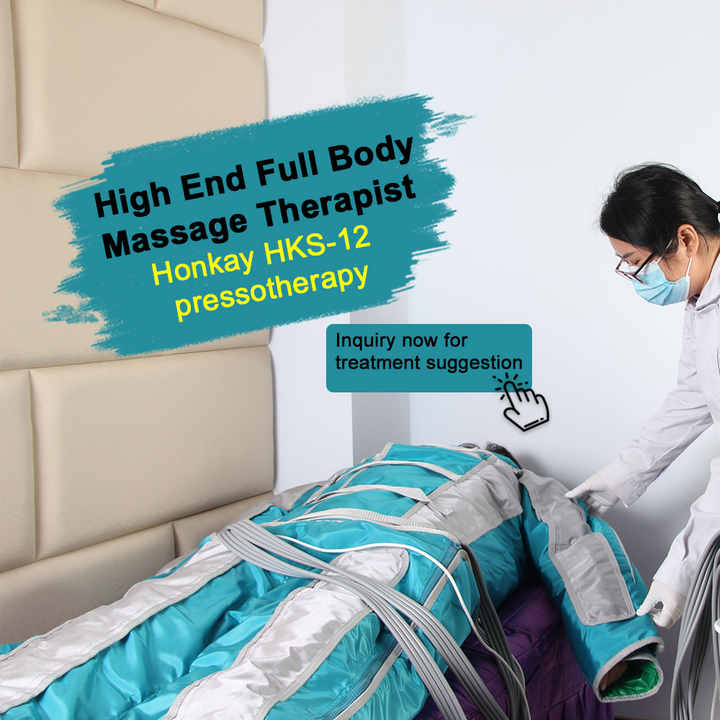 Whole Body Arm Belly Pressotherapy Lymphatic Drainage Leg Massager air ...