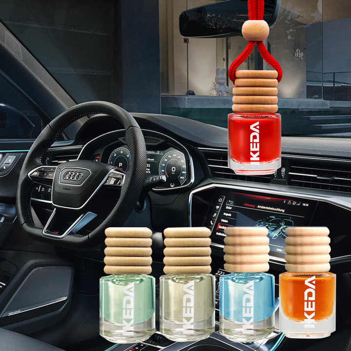 Car Perfume Bottles Own Logo Car Hanging Perfume Pendant for Car Spa ...