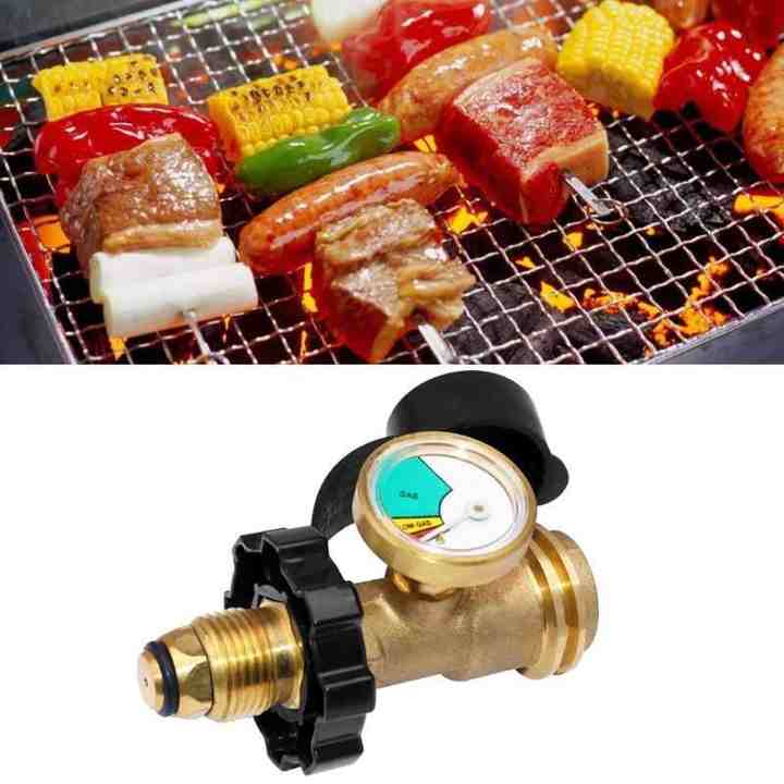 Universal BBQ Gas Propane Pressure Gauge Tank RV Indicator
