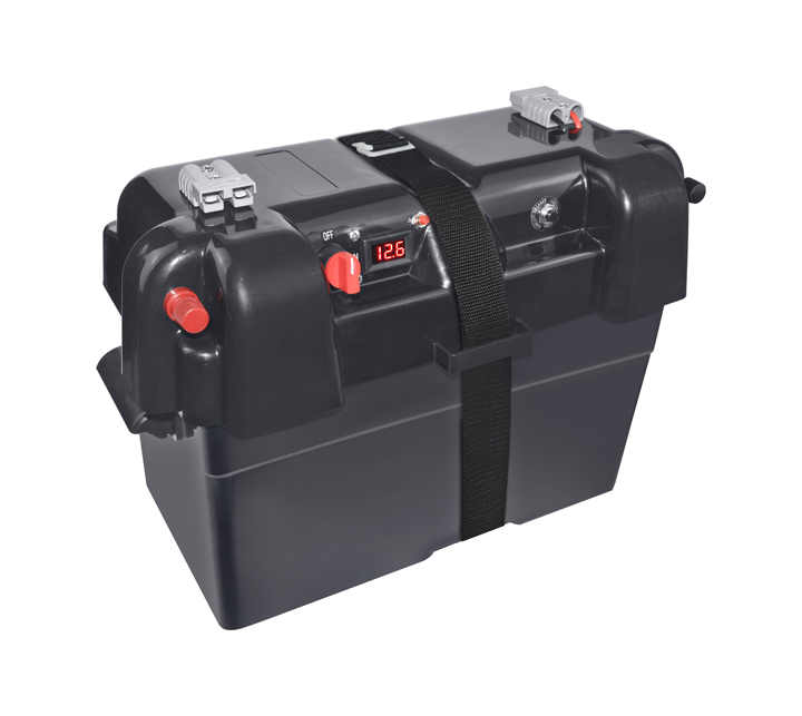 JIAHUA Outdoor Plastic Waterproof 12v Battery Box for Camping